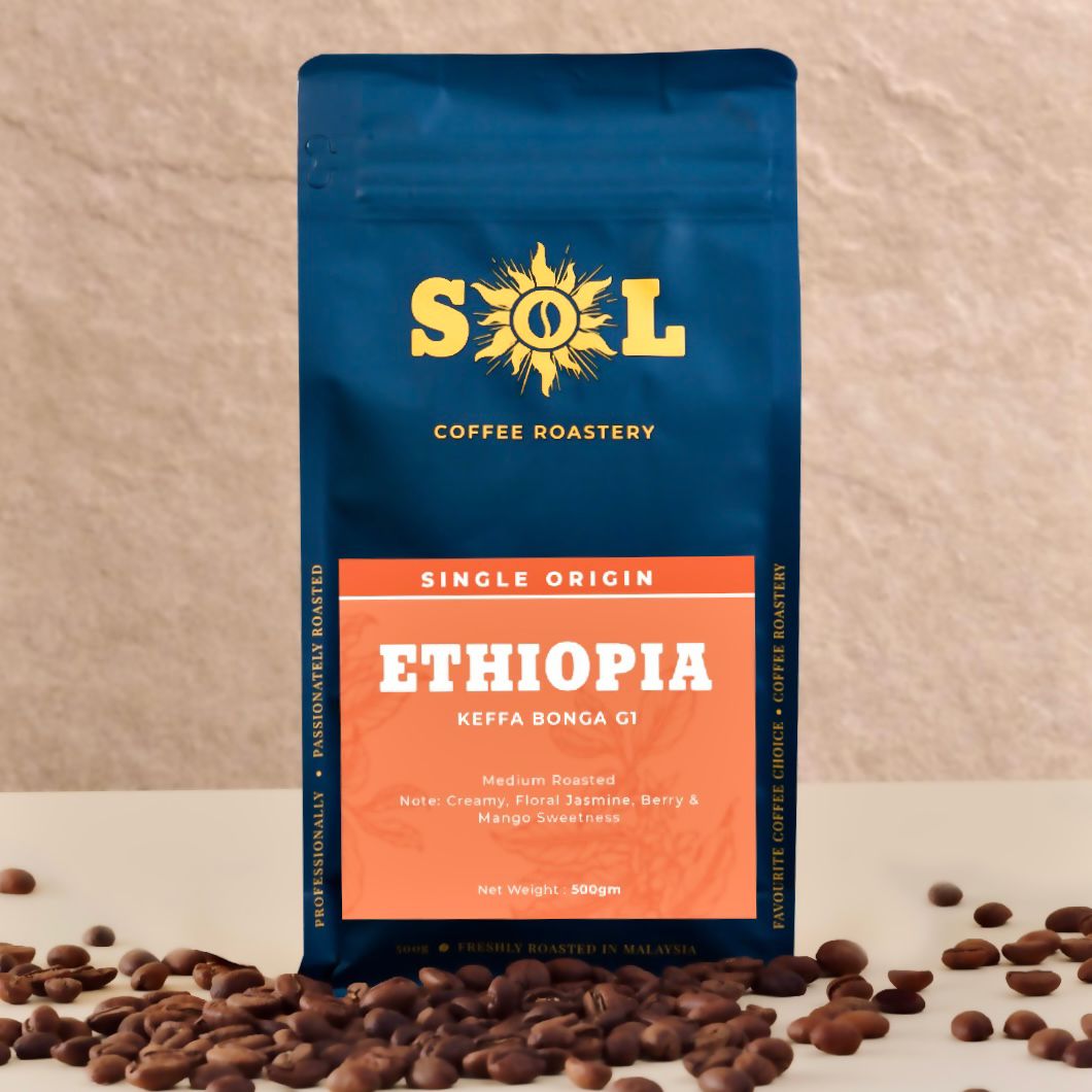Single Origin ( Ethiopia Keffa Bonga G1 ) Seasonal – SOL Coffee Roastery