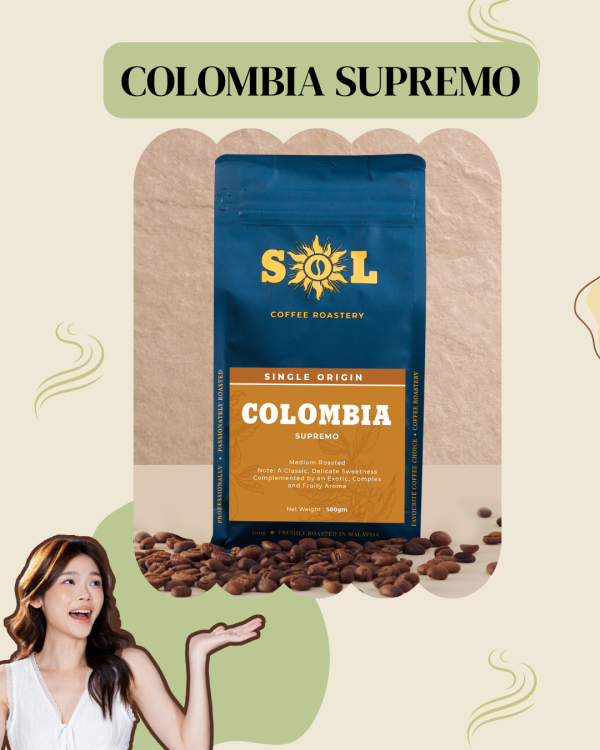 [Fish X SOL Coffee] COLOMBIA SUPREMO – Special Collab Promo – SOL ...